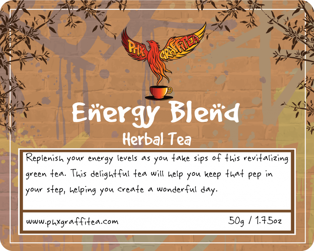 Loose Leaf - Energy Blend Herbal Tea - Online Tea Shop